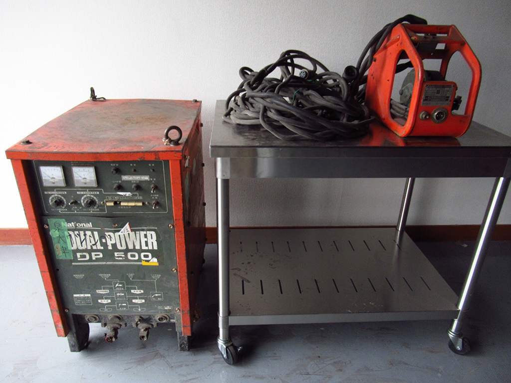 パナソニックの溶接機DUAL-POWER DP500をお買取りしました。